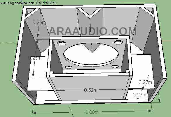 Skema box Subwoofer DID 118