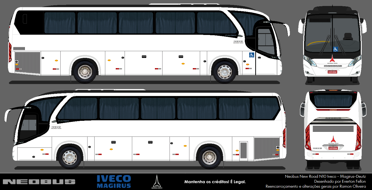 Central Bus: Neobus New Road N10 Iveco Magirus-Deutz