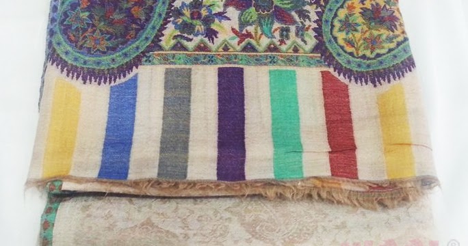 Shahtoosh Shwal with Unique Embroidery | Wool Valley