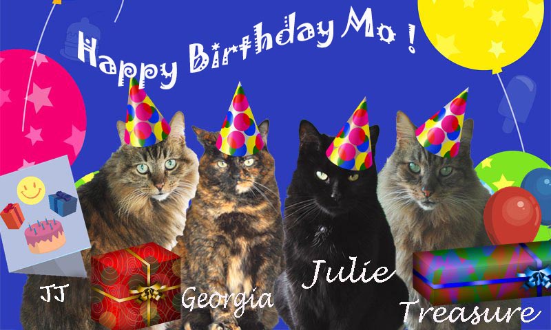 Mickey's Musings: Happy Birthday Mo