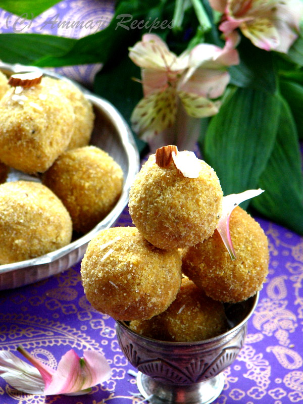 Besan Ladoo | Indian Food Recipes | Ammaji Kitchen