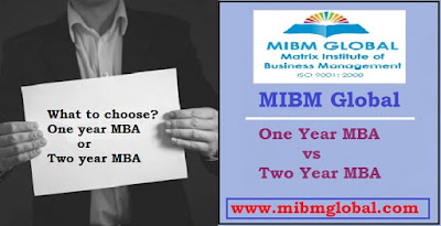 One Year MBA or Two Years MBA ~ ONLINE MANAGEMENT COURSES PROVIDER ...
