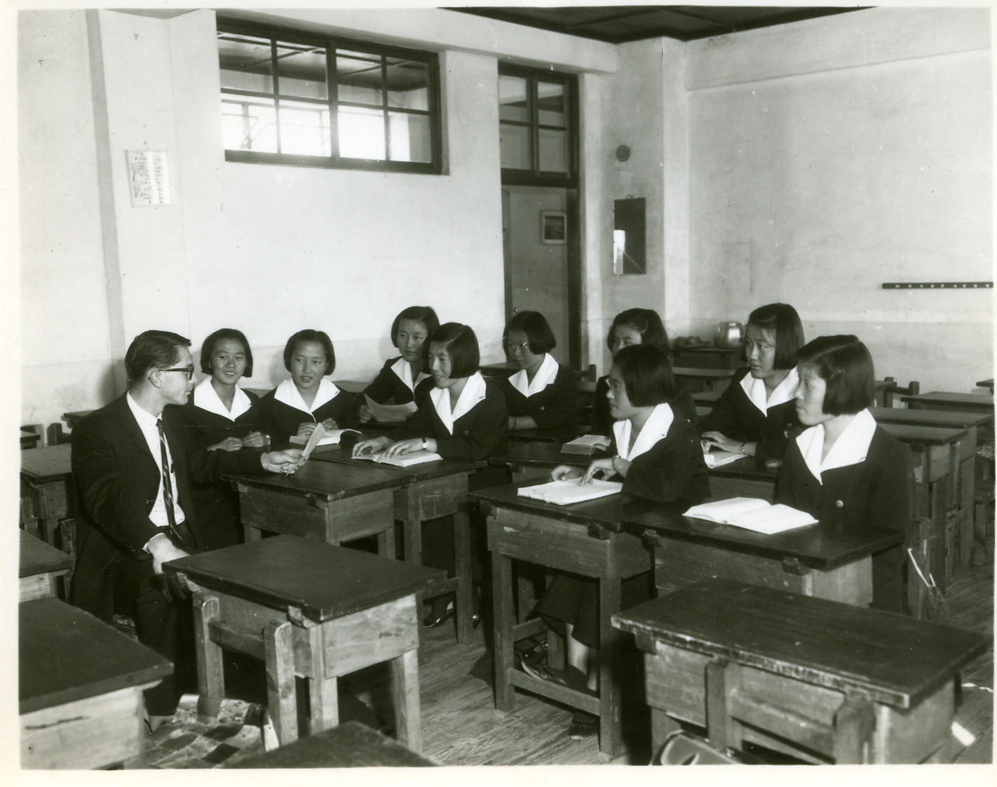 Peace Corps Volunteers Teaching