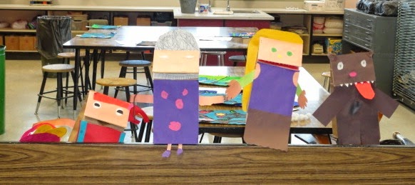 Thomas Elementary Art: 2nd Grade Fairy Tale Puppets