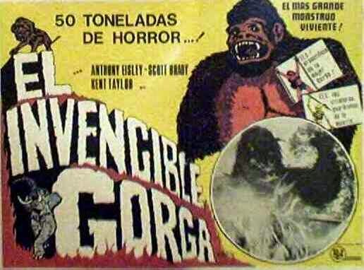 Todo El Terror Del Mundo: The Mighty Gorga (David L. Hewitt, EEUU, 1969)