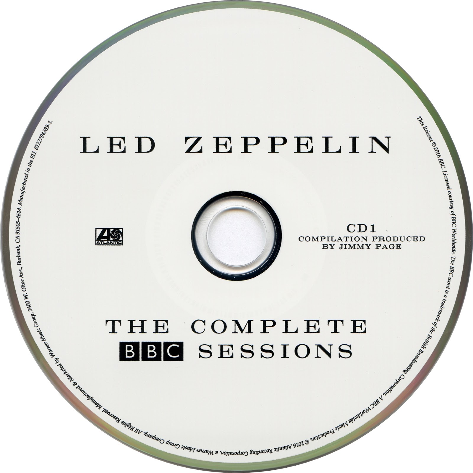 2016 The Complete BBC Sessions - Led Zeppelin - Rockronología