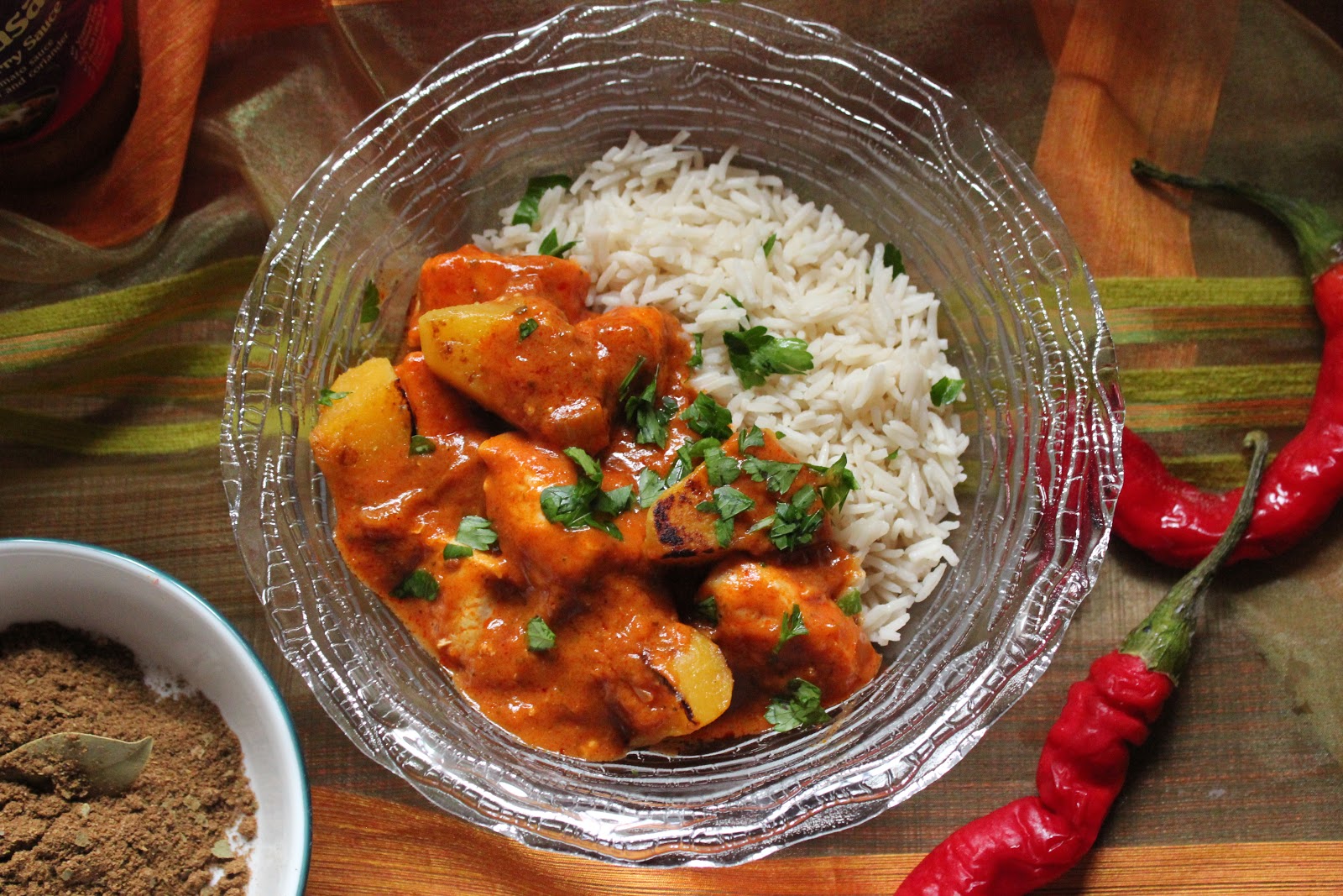 Pollo Tikka Masala con Calabaza Braseada - Cocinando con las Chachas