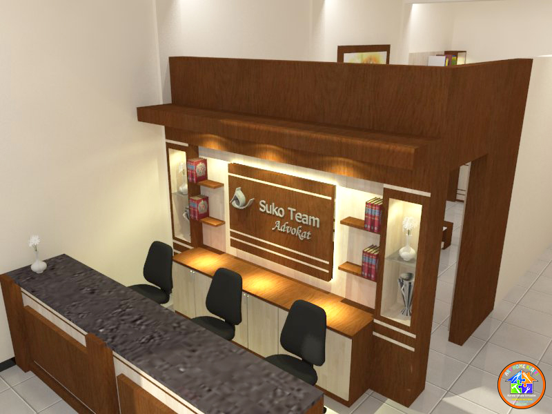 17 Desain Meja Pelayanan Kantor - Desain Furniture