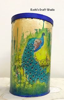 Ruchi Craft Studio: Tin box makeovers.