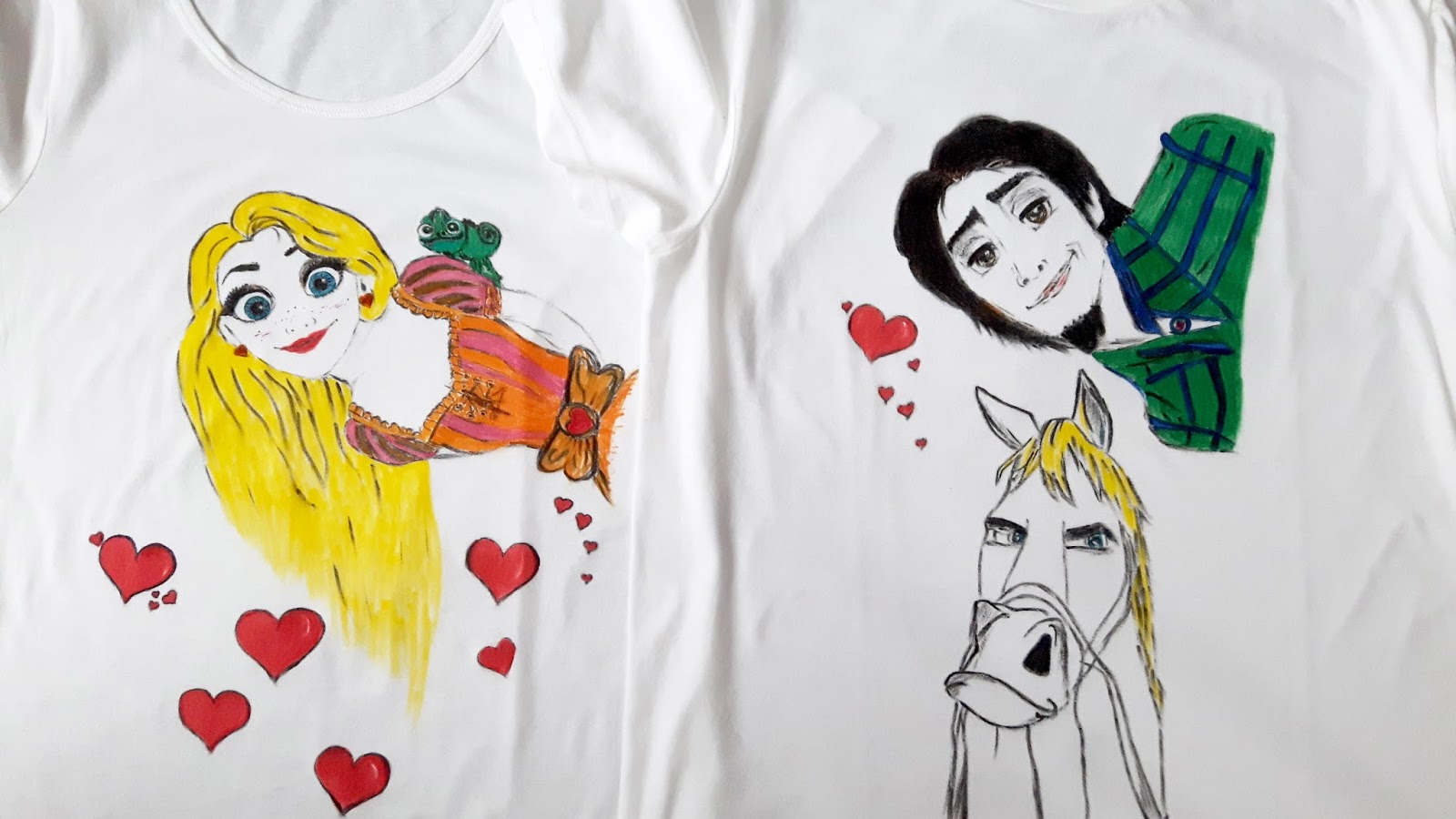 Laura M. Stanciu: Tricouri pictate manual