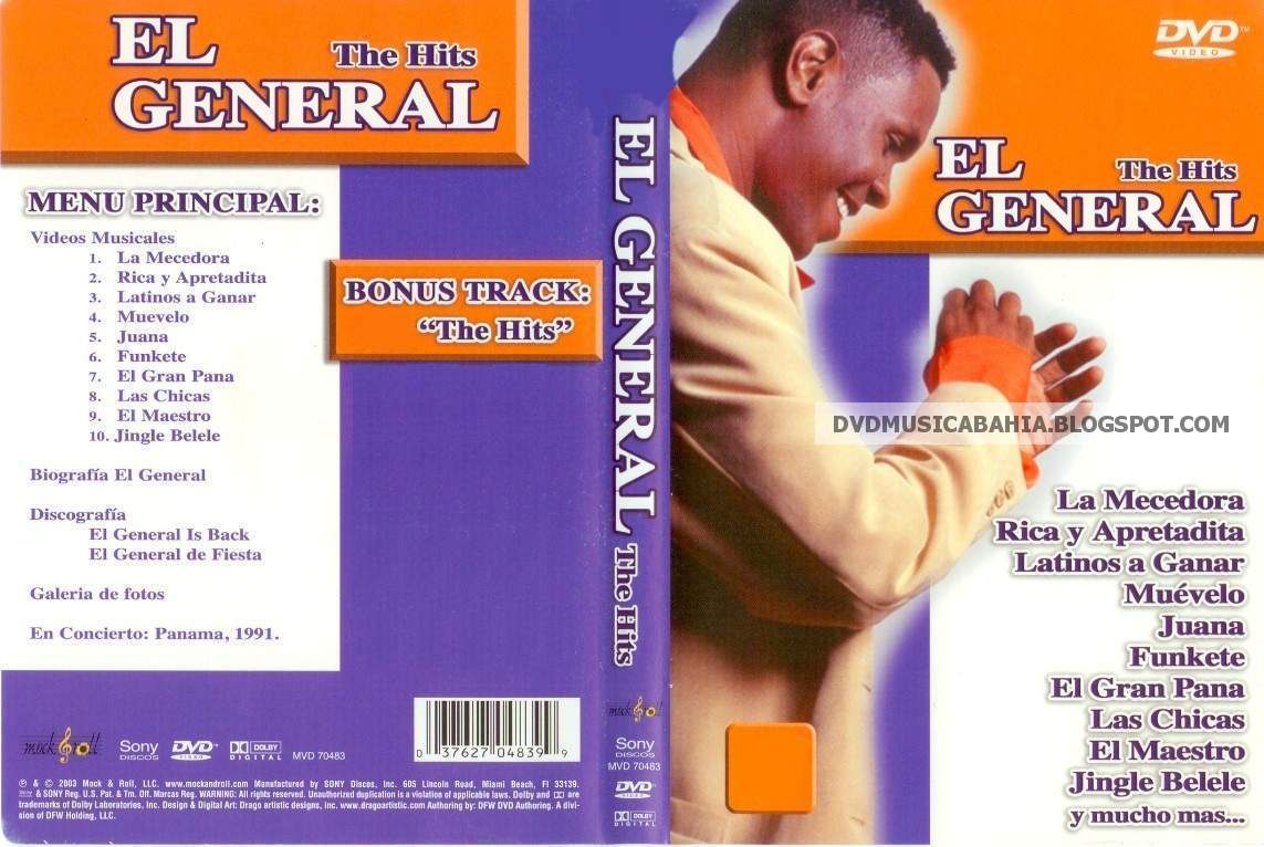 LOS MEJORES DVD DE MUSICA Y MAS....!!!!: EL GENERAL - THE HITS (1991)