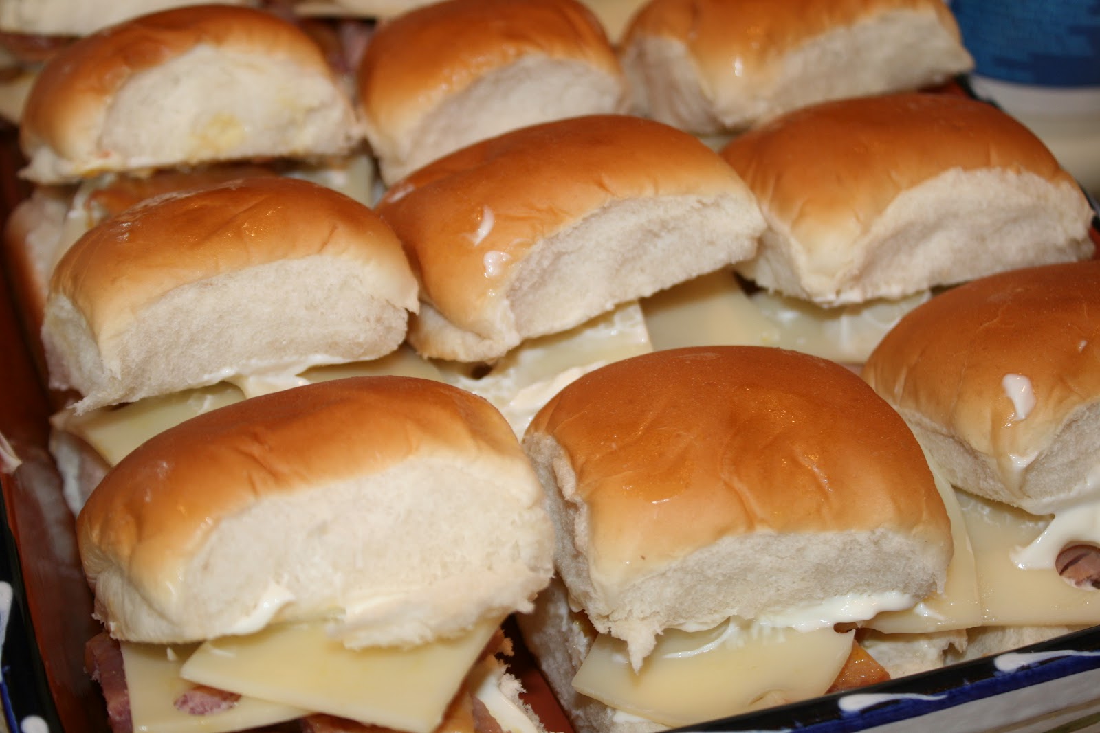 everything to entertain: Ham and Cheese Sliders