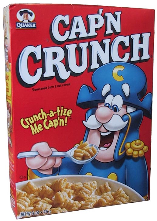 Calvin's Canadian Cave of Coolness: Cap’n Crunch Is Not A Real Captain??
