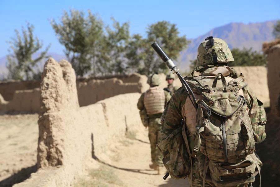 The Dead District: Patrol with Georgian ground forces led by 1-75th ...