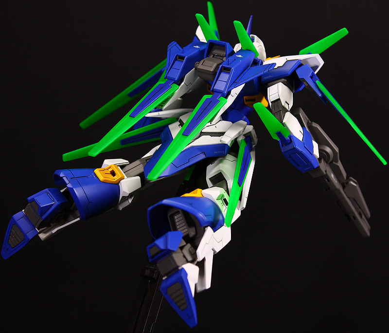 HG 1/144 Gundam AGE-FX Burst Mode customized build by kirayama