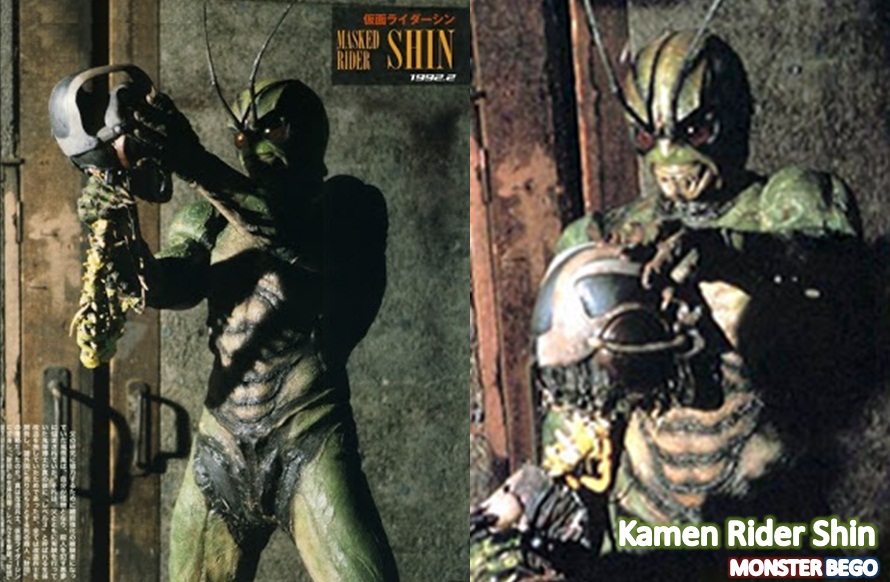 Monster Bego: Kamen Rider Shin (Kamen Rider Sesungguhnya)