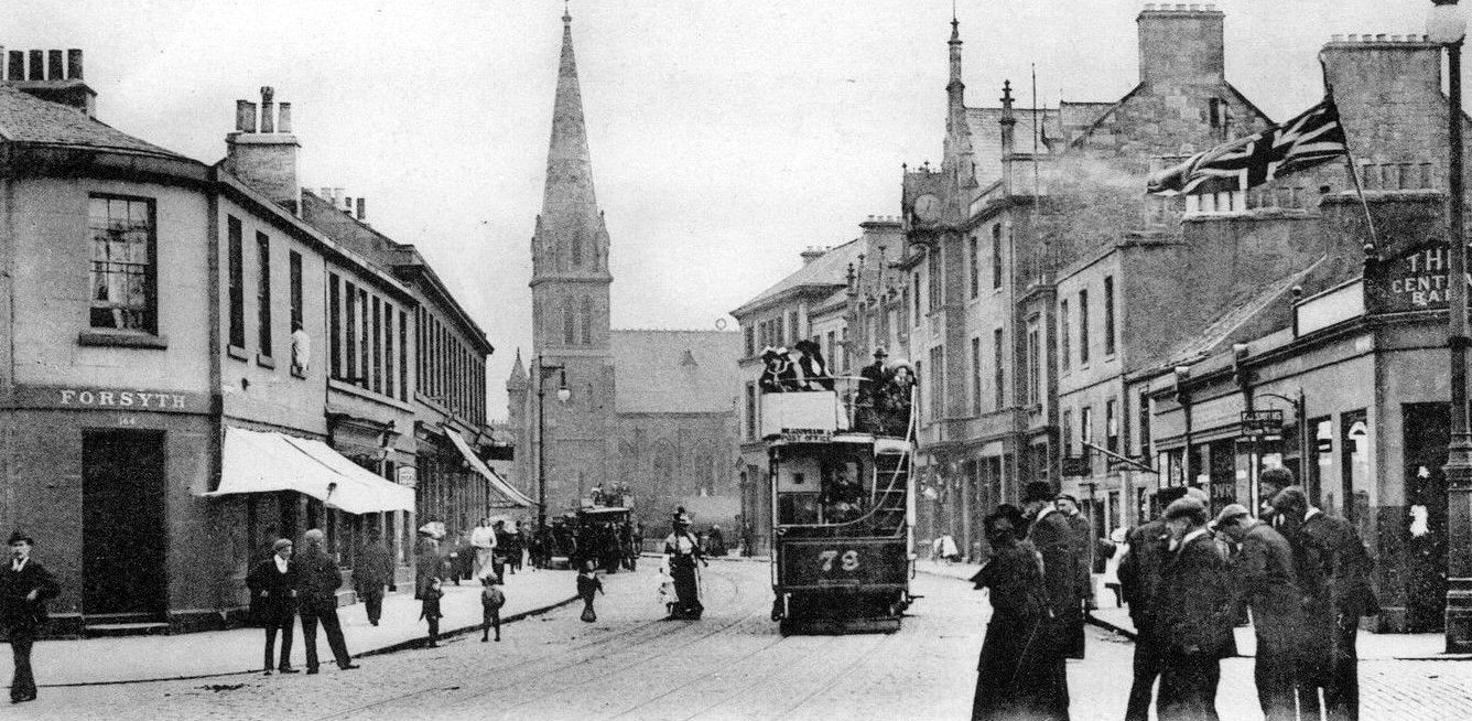 Tour Scotland: Old Photographs High Street Portobello Scotland