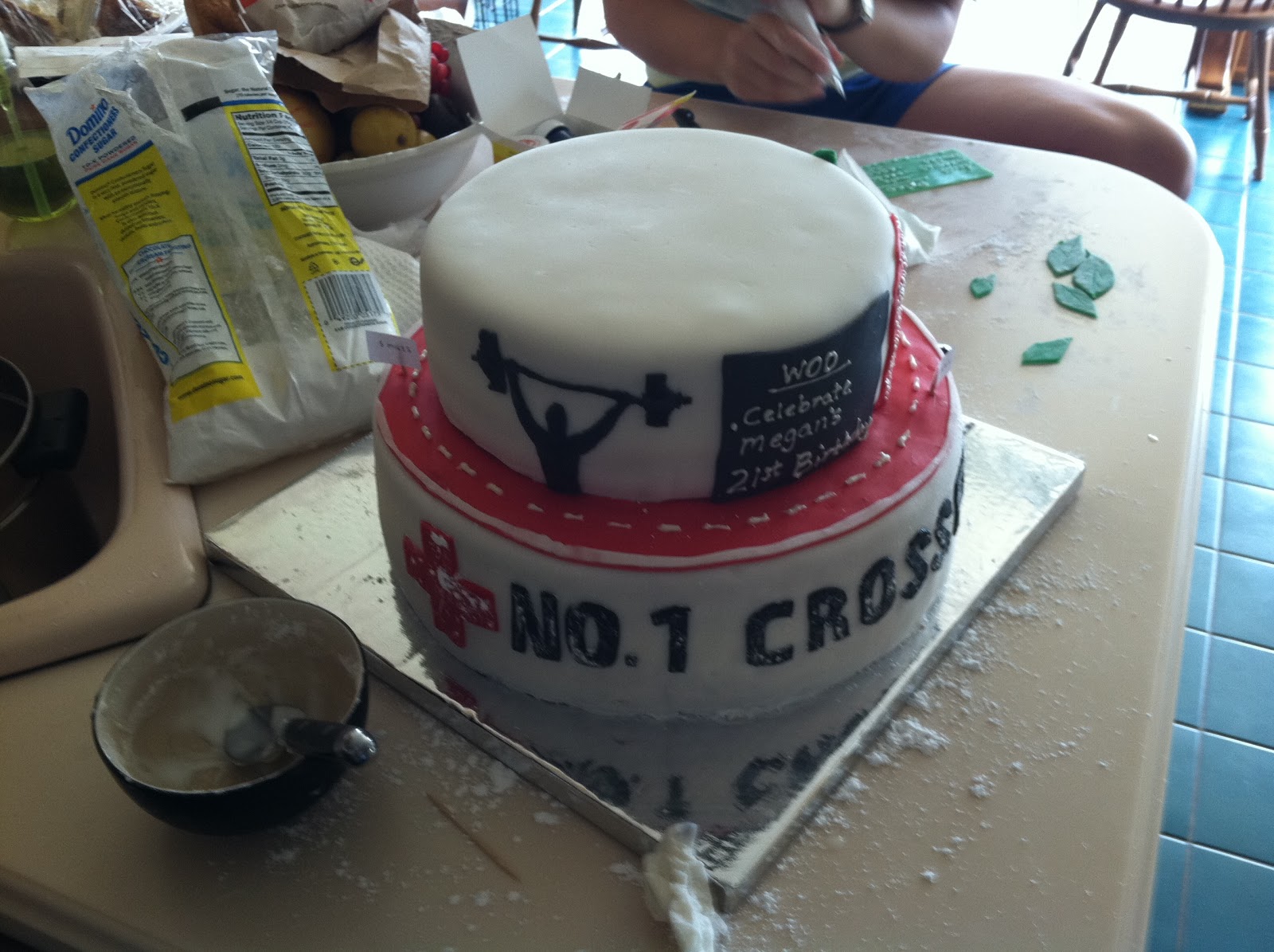 Cakes and Crafts: Crossfit Cake