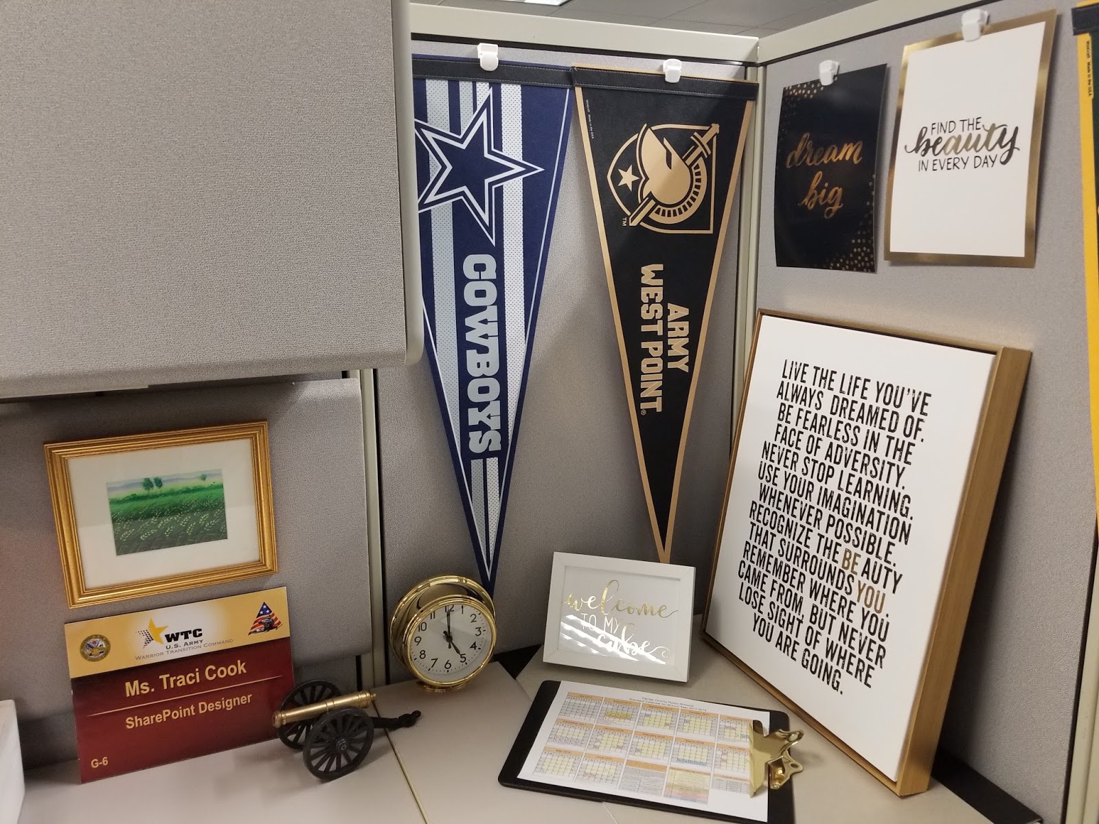 Work Cubicle - AFTER