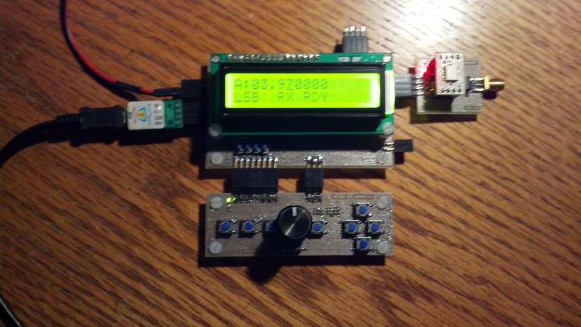 WA0UWH - Electronics & HAM Radio Blog: Minima - User Interface Module