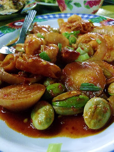 Universal Perlis Restaurant: Sambal Prawn with Bitter Beans (sambal ...