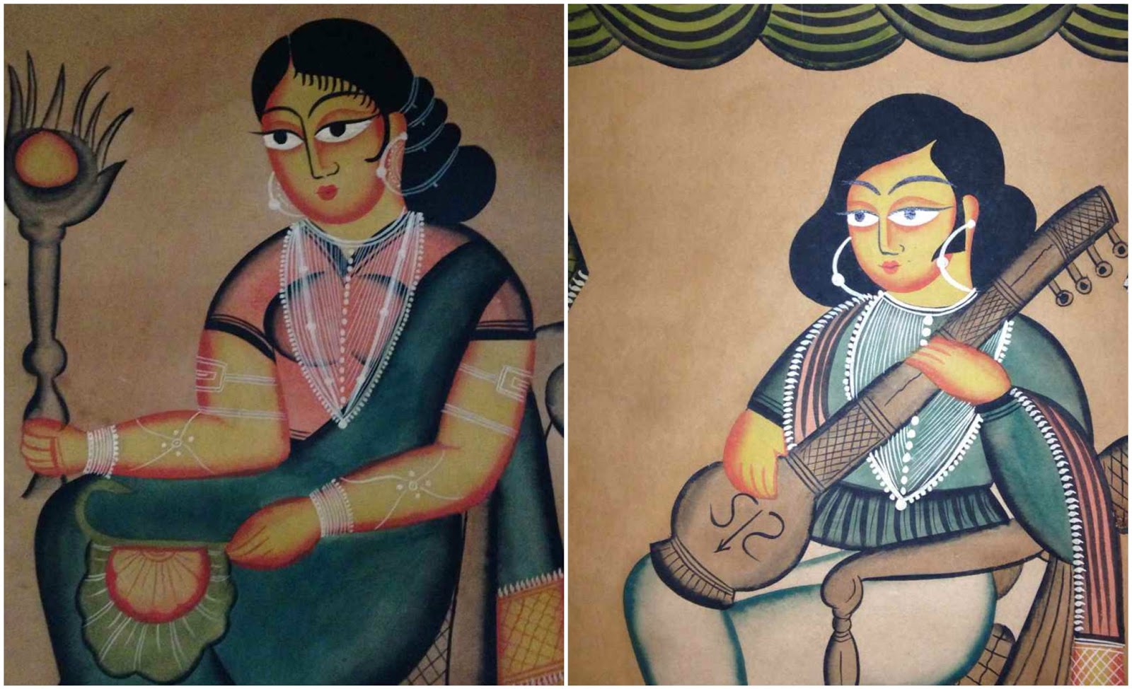 When Creative Juices Flow...: Bengal Paintings Workshop By 'Heart For Art'