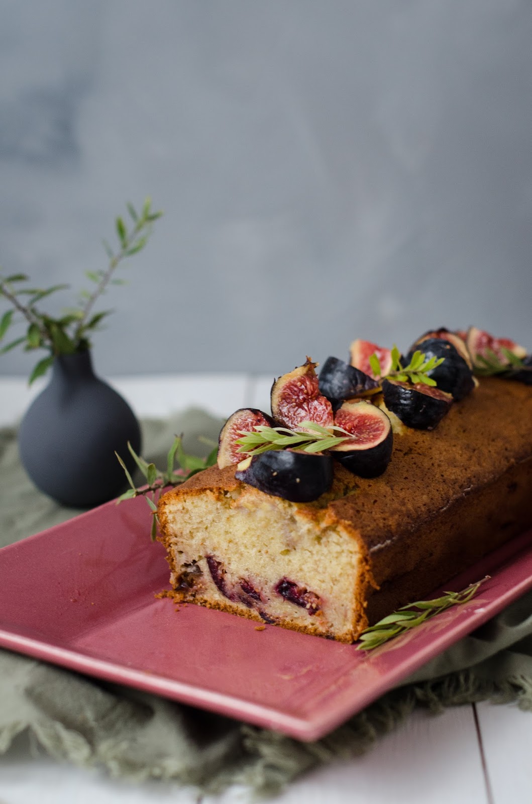 Cake figues banane - Cerise et Praline
