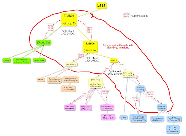 Vance History Online: Update on Vance DNA Group 2