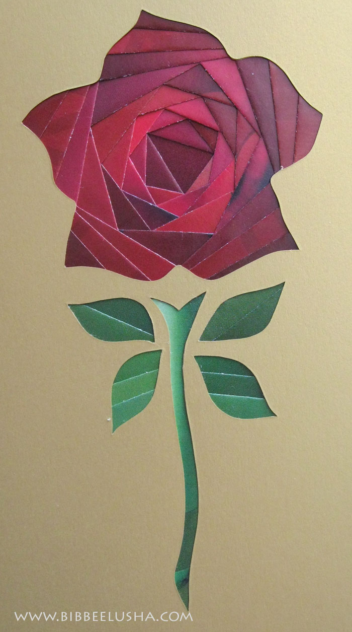 Reuse, recycle and personalize: Iris folding