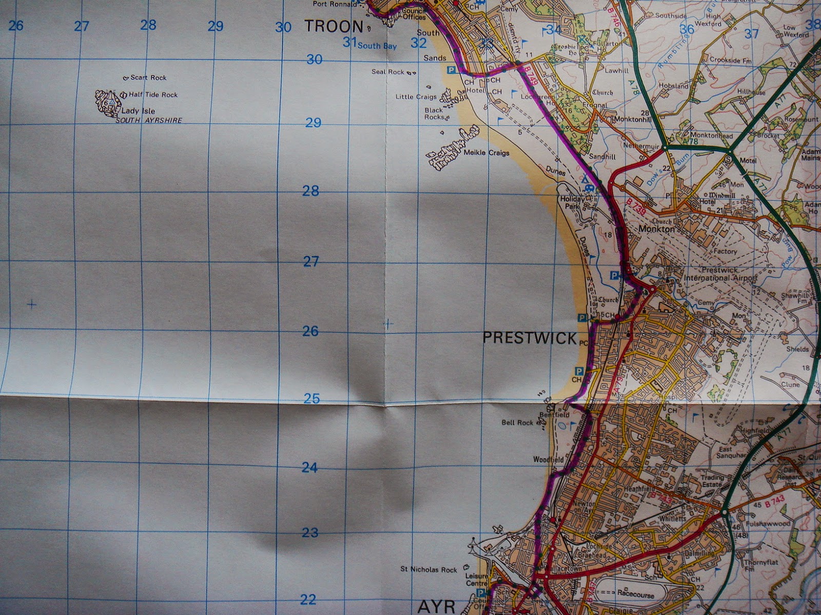 Cycling Meditations: The West Coast Route: Irvine to Maybole via Ayr ...