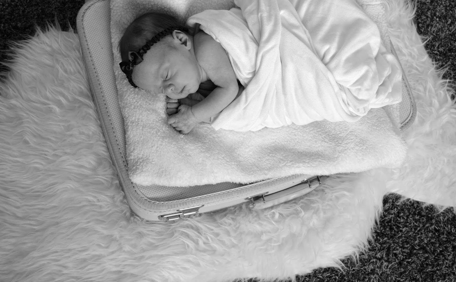 white orchid photography: Baby Irelyn | Darling Girl Newborn Session