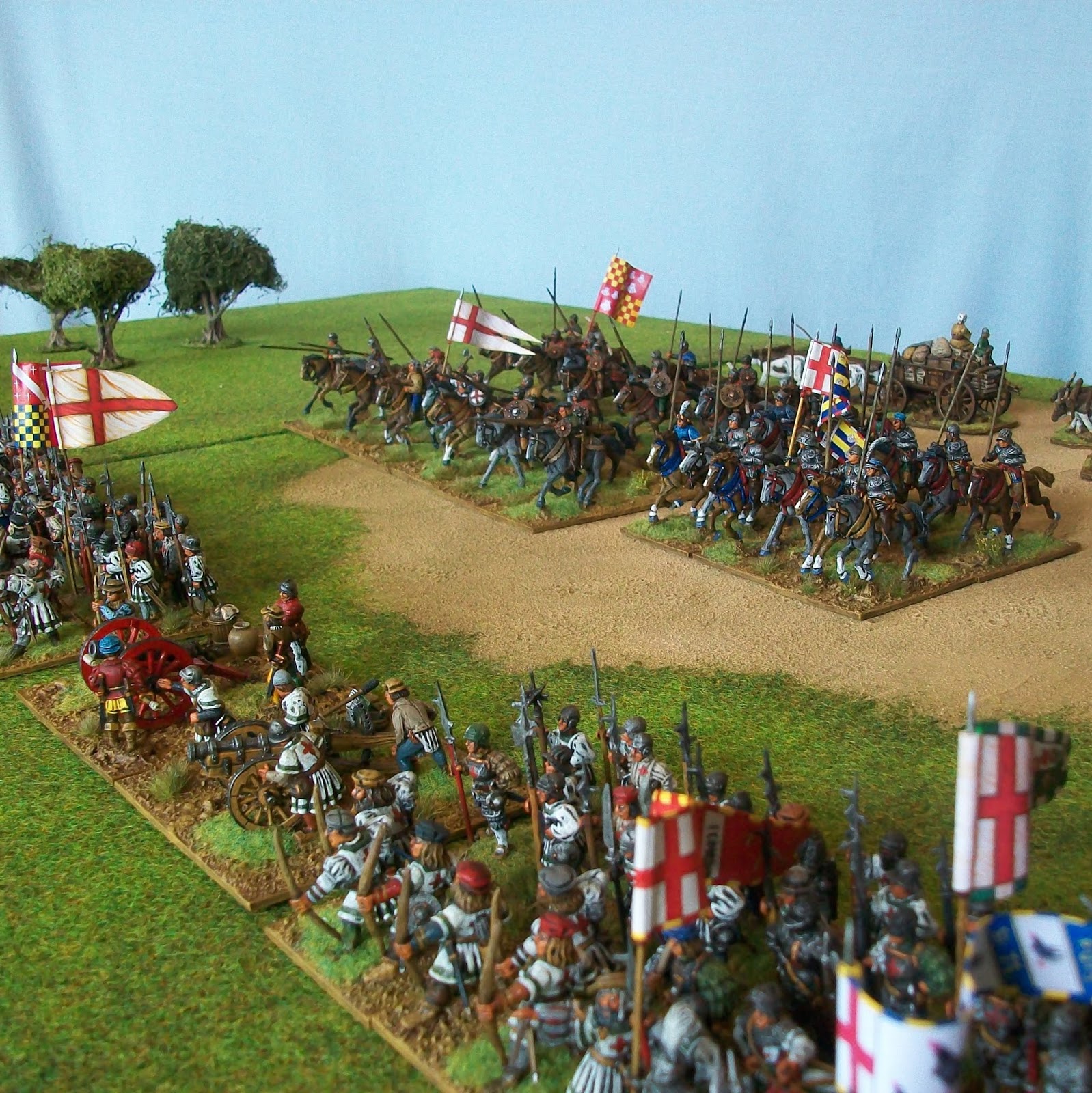 Camisado: 1513 Flodden Tudor English and a Reenacting update.