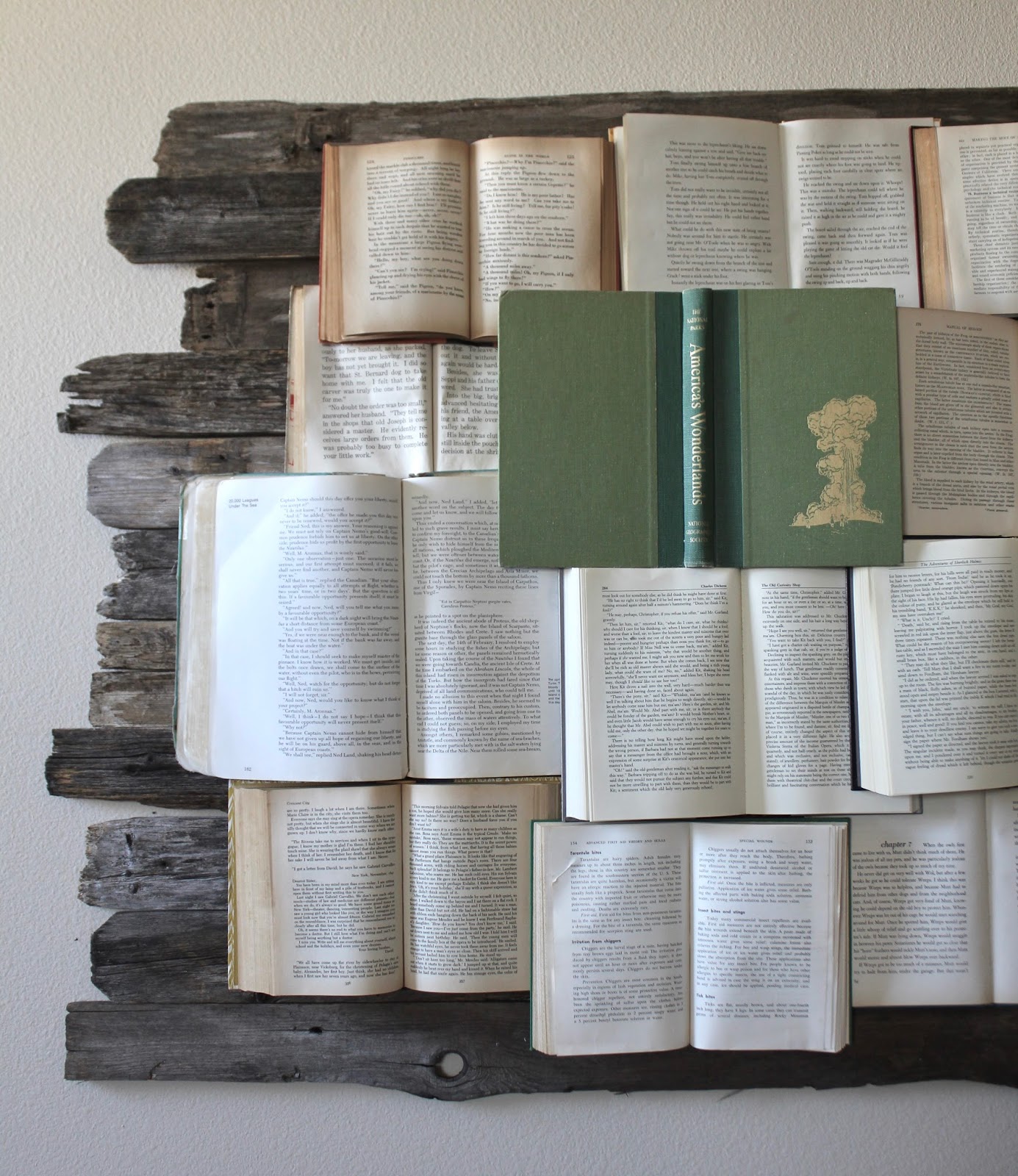 Dashboard Diary: the great book wall project