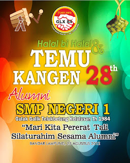 Afrora Desain: Backdrop Reuni SMP