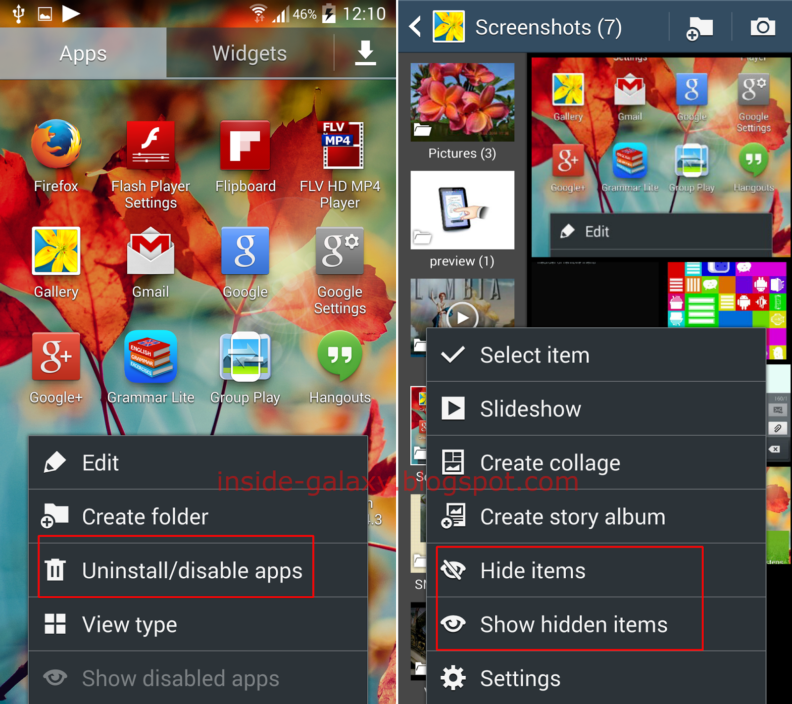 Inside Galaxy: Samsung Galaxy S4: New Options and Features in Android 4 ...