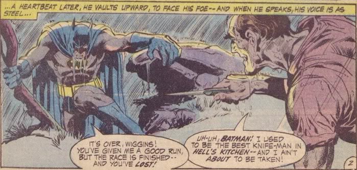 Gotham Alleys: Batman's voice