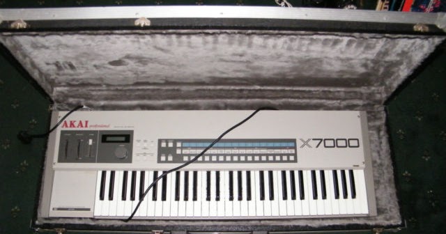 MATRIXSYNTH-B: akai X7000 Sampler Keyboard Synthesizer