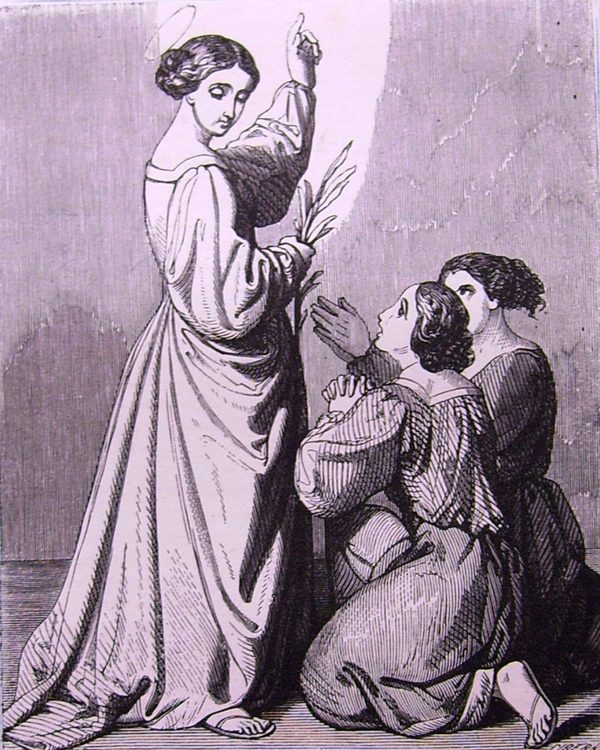 Goigs a santa Dorotea. Capellades (Anoia, Barcelona)