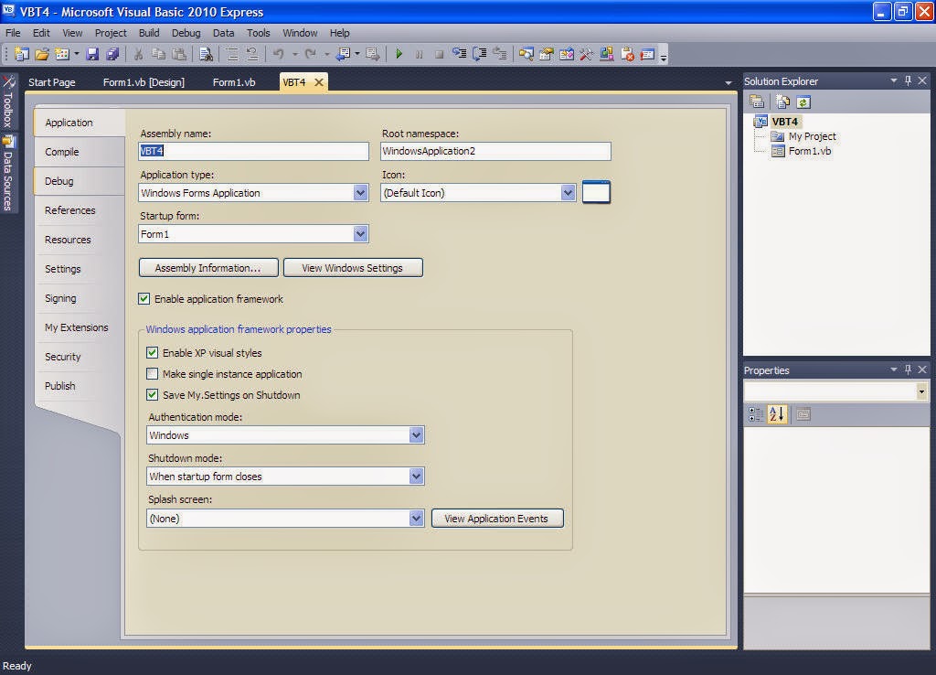 Abigail Fonseca´s Blog: Conociendo Visual Basic 2010 Express