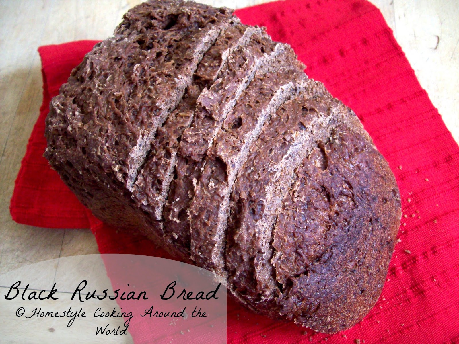 Homestyle Cooking Around The World: Russian Black Bread and a Pastrami, Egg on Russian Black ...