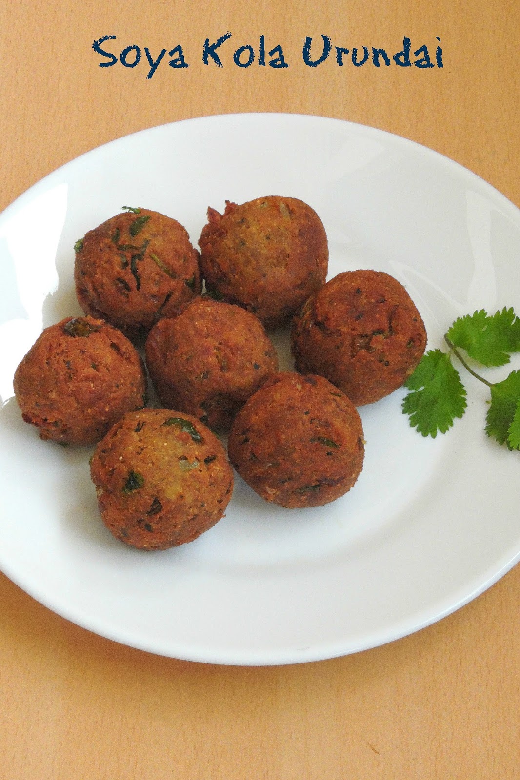 Soya Chunks Balls/Soya Kola Urundai | Cook N Click
