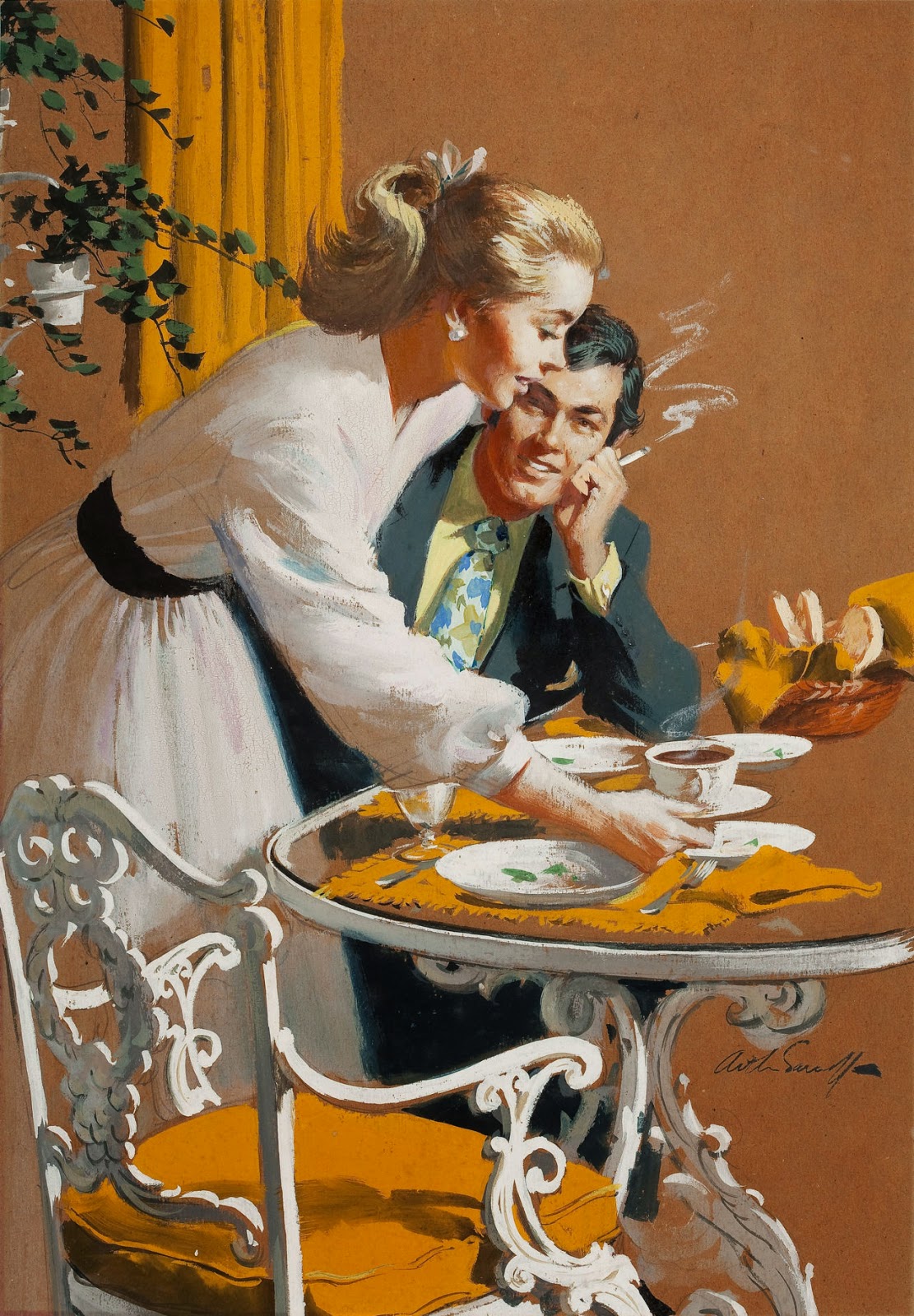 Arthur Sarnoff (1912-2000) | Vintage Pinup painter | Tutt'Art ...