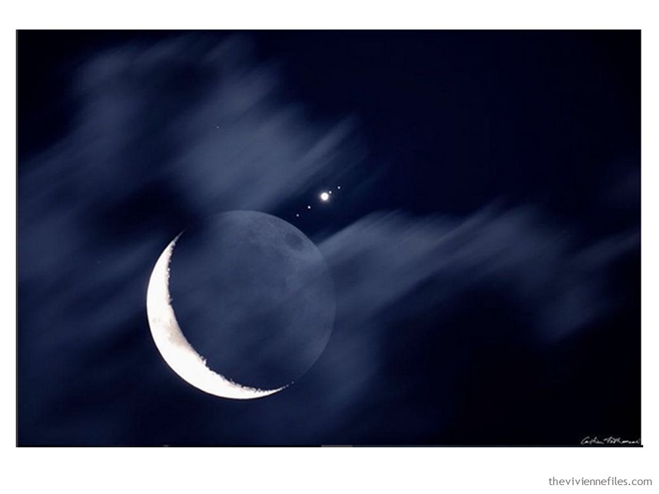Start with Nature: Moon with Jupiter and 4 Moons by Christian ...