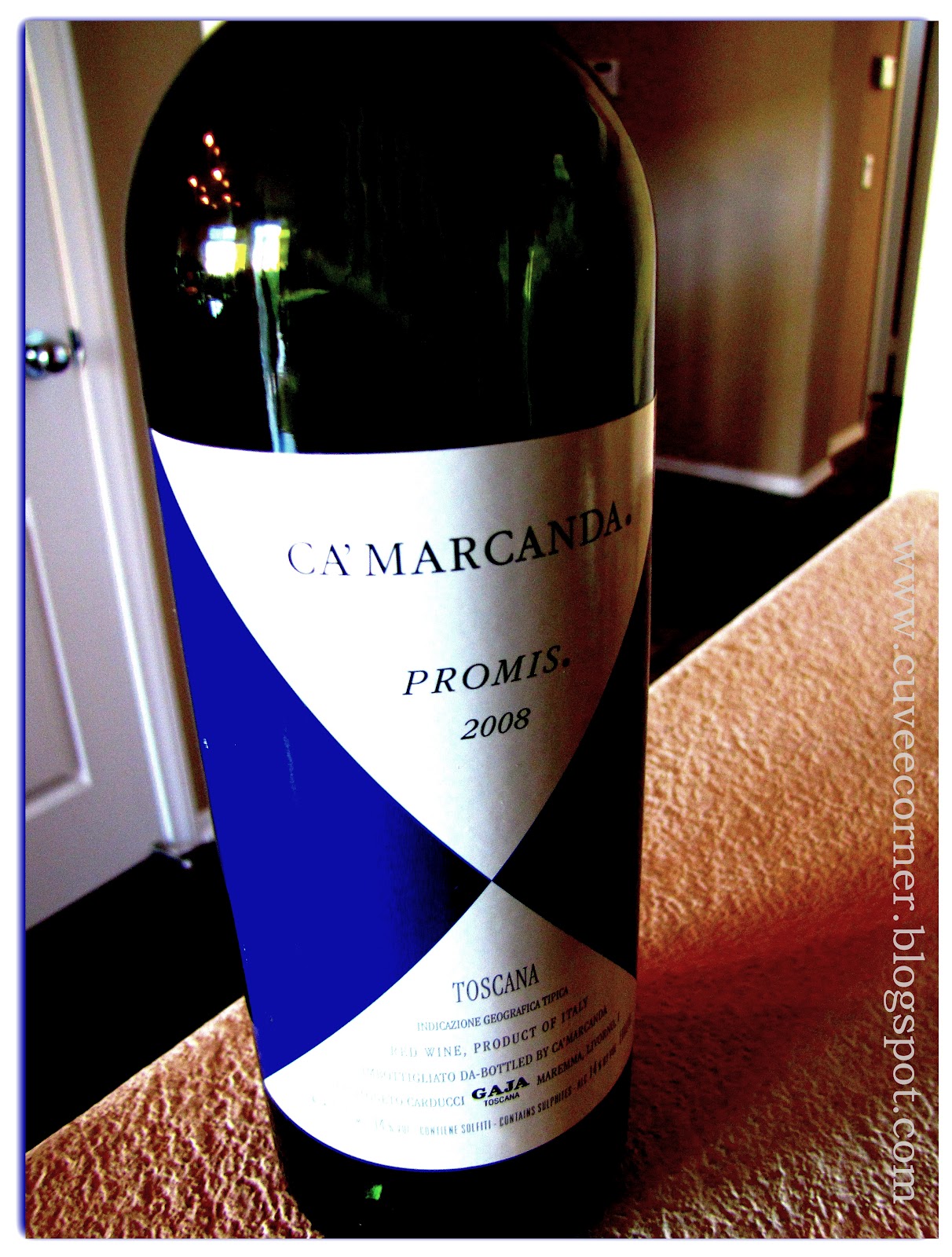 Tuscany Uncorked: 2008 Gaja Ca' Marcanda Promis