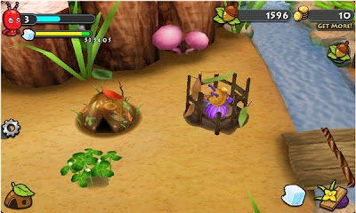 Ndaloe Oldschool: Android Games; Bug Village – Build little houses.