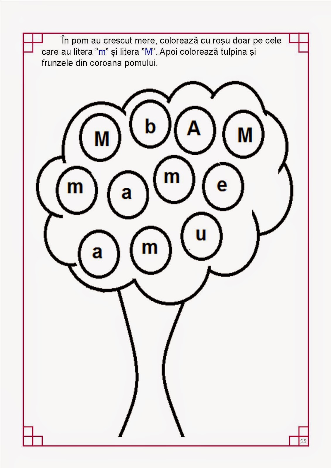 limbaj tulburare deficiență : „Scrierea literelor de tipar volum I”