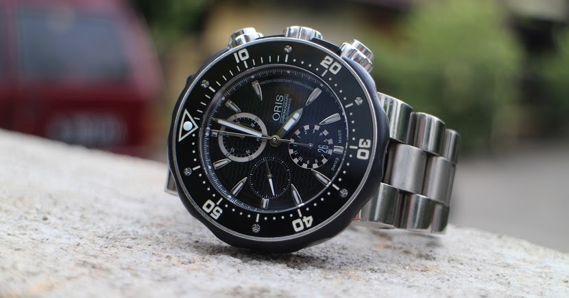 Jam tangan for sale: ORIS Pro Diver Titan Automatic Chronograph (SOLD)