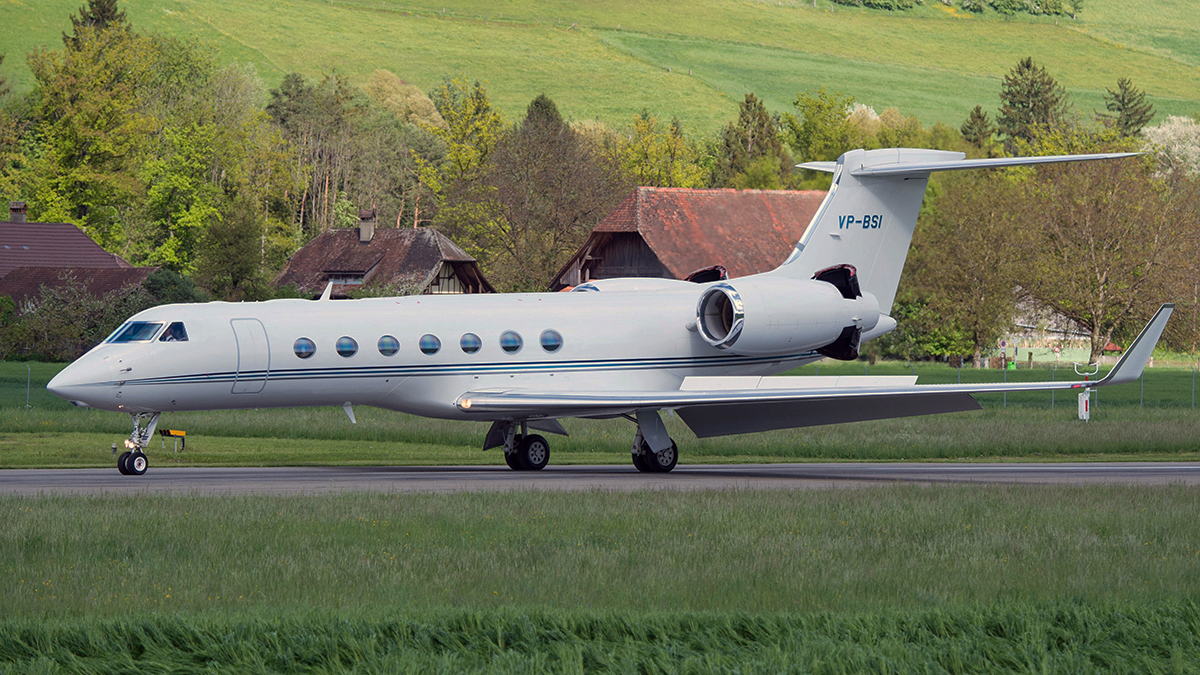 Aircraft & Helicopter Pictures by Manfred Schütz: VP-BSI Gulfstream ...