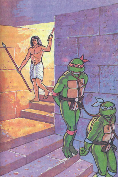 Flyer Goodness: Russian Teenage Mutant Ninja Turtles