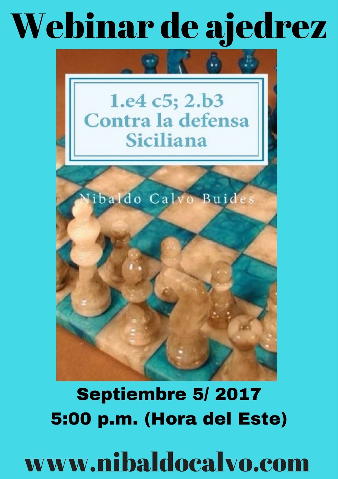 SIMPLEMENTE AJEDREZ: 1.e4 c5; 2.b3 CONTRA LA DEFENSA SICILIANA